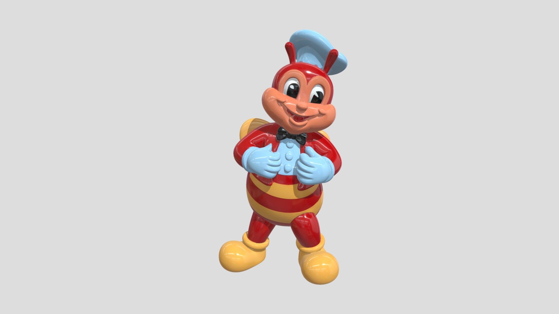 Jollibee 3d - 3D model by budots.media.philippines [7bd5181] - Sketchfab