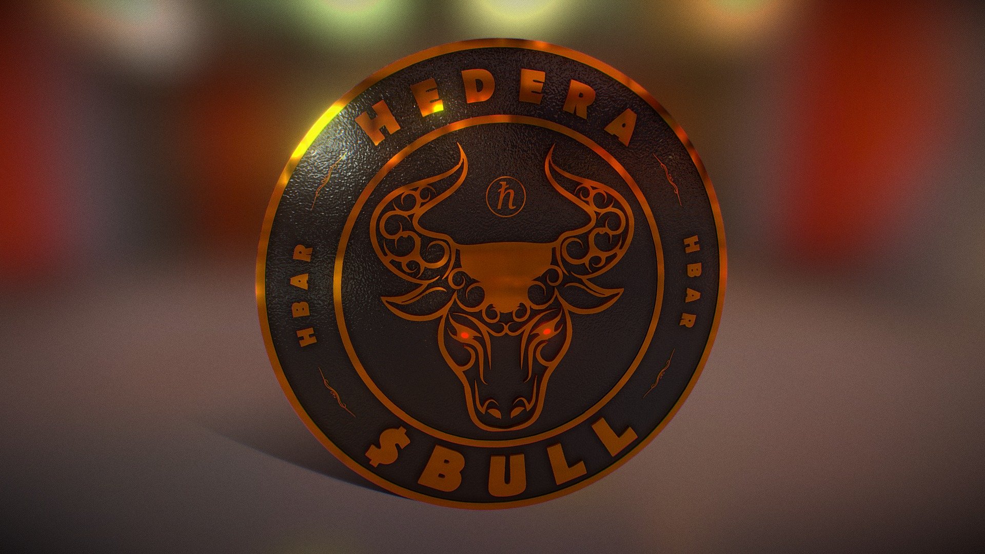 $BULL 3D Token - 3D model by Tokomex 3D Labs (@tokomex) [7bd56d9 ...