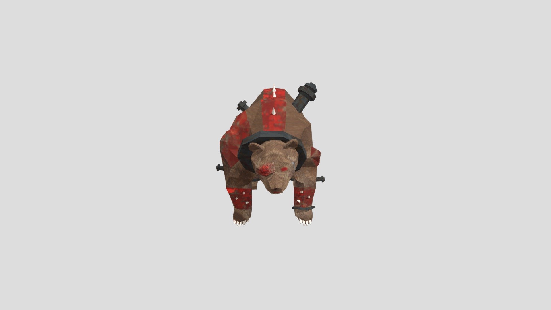 flinch bear - 3D model by auregineww [7bd65ce] - Sketchfab