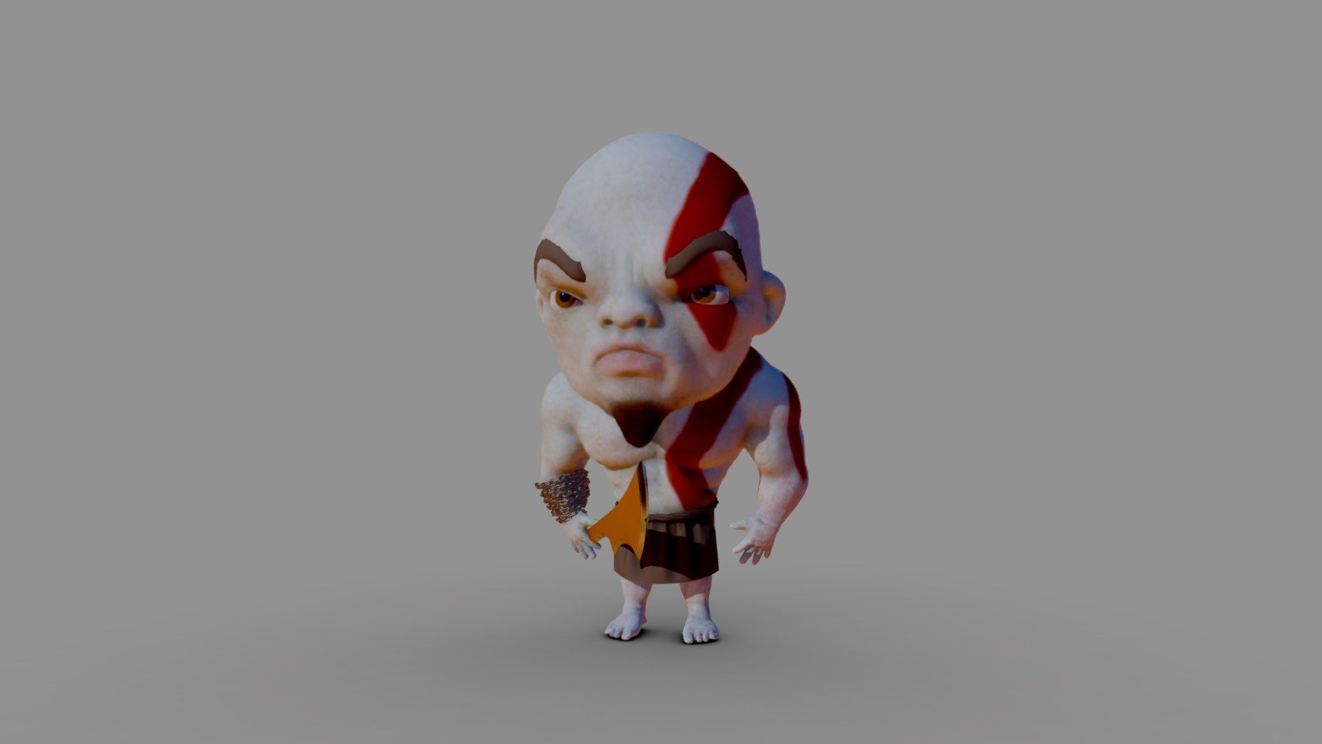 Kratos - 3D model by Virtua Con (@virtuaCon) [7bd7d1e] - Sketchfab