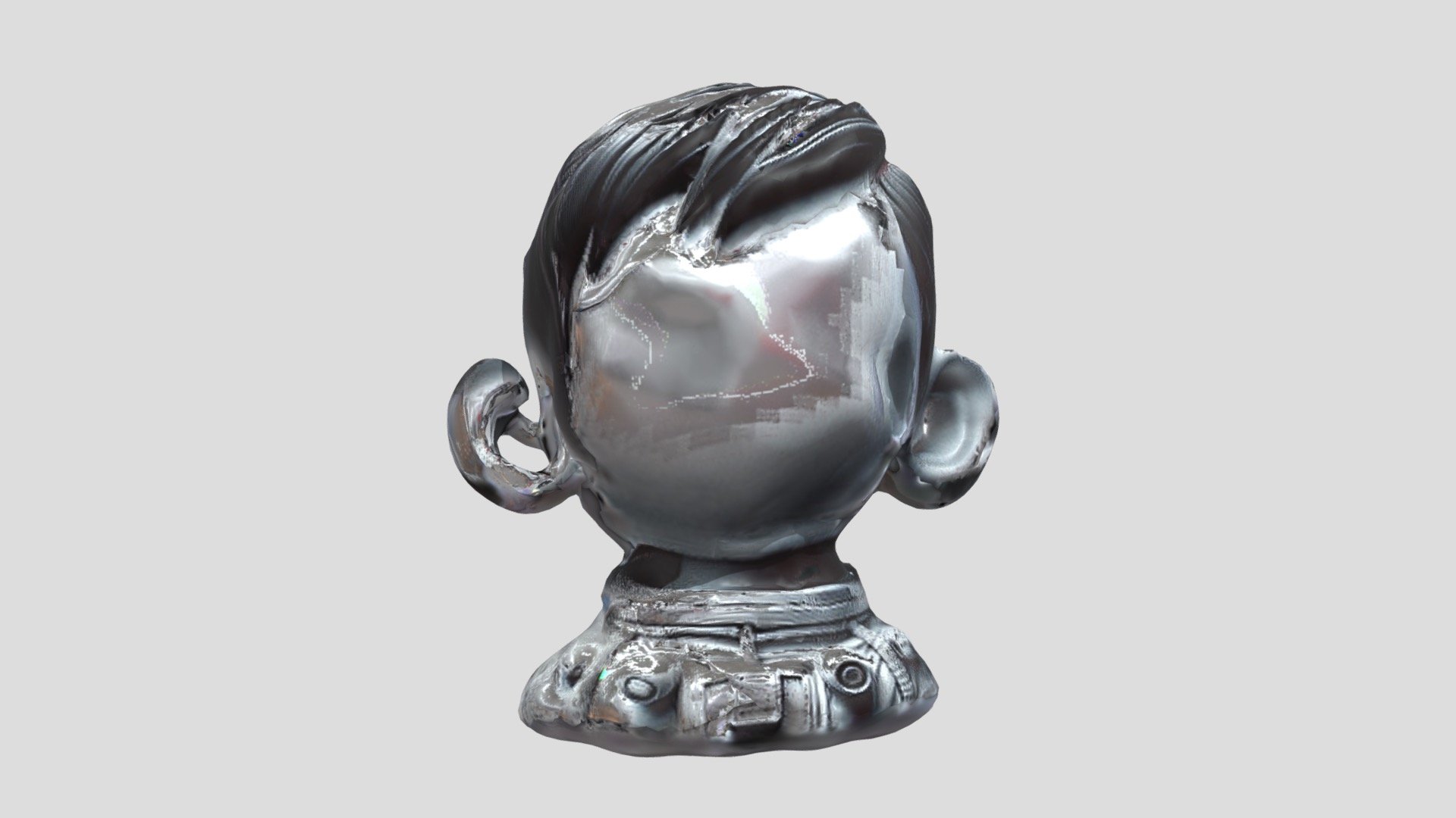 DallE3 Meshy - Astro Generic Head Busy Imperfect - Download Free 3D ...