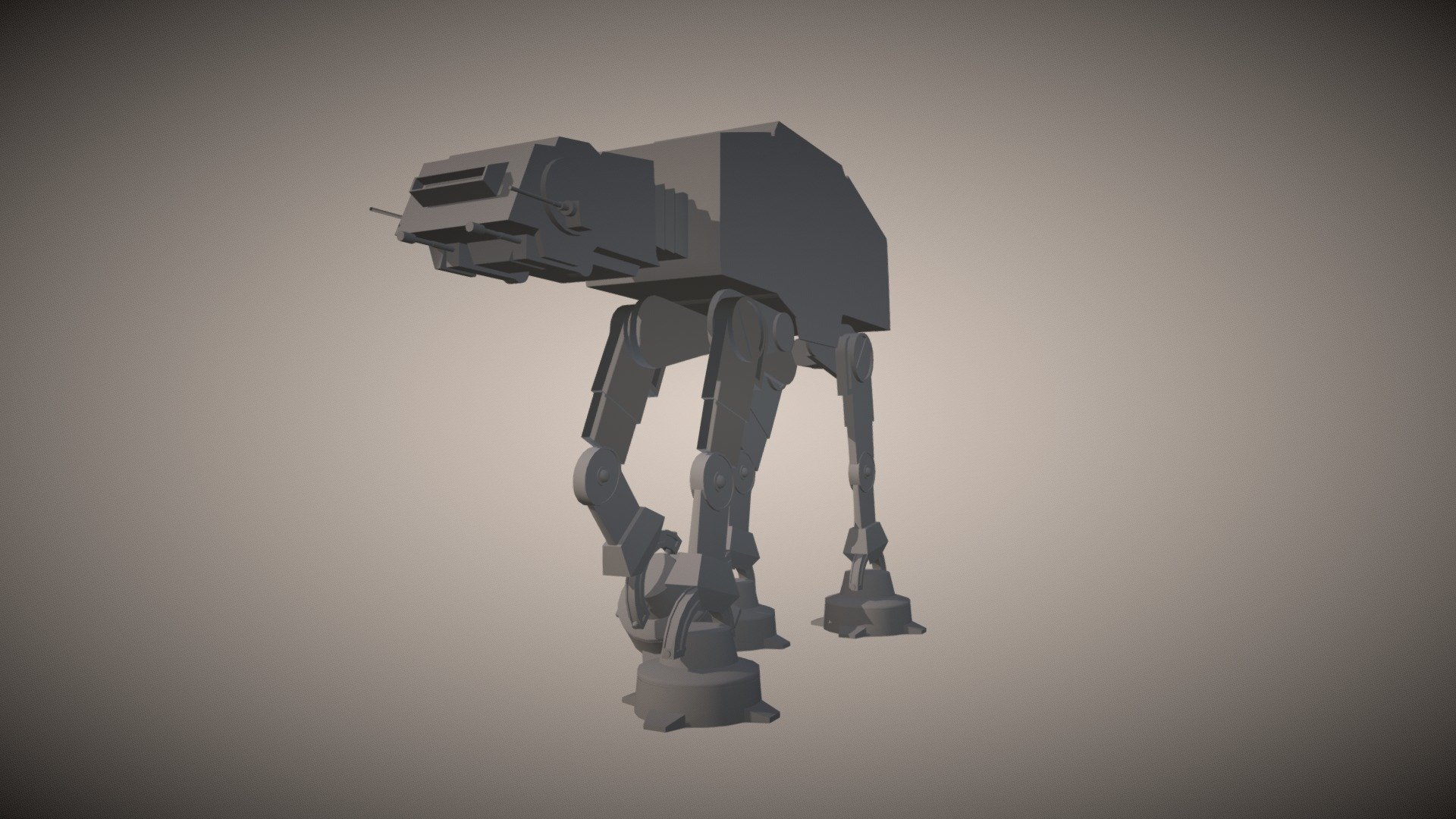 AT-AT - 3D model by Paula.Rodriguez.07 [7bdb193] - Sketchfab