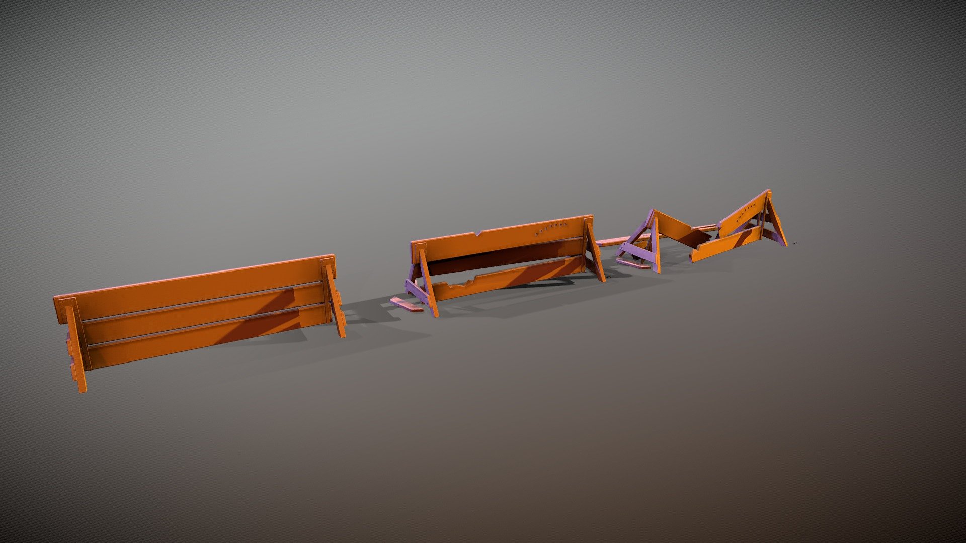Barricade - 3D model by Kuprus [7bdcc94] - Sketchfab