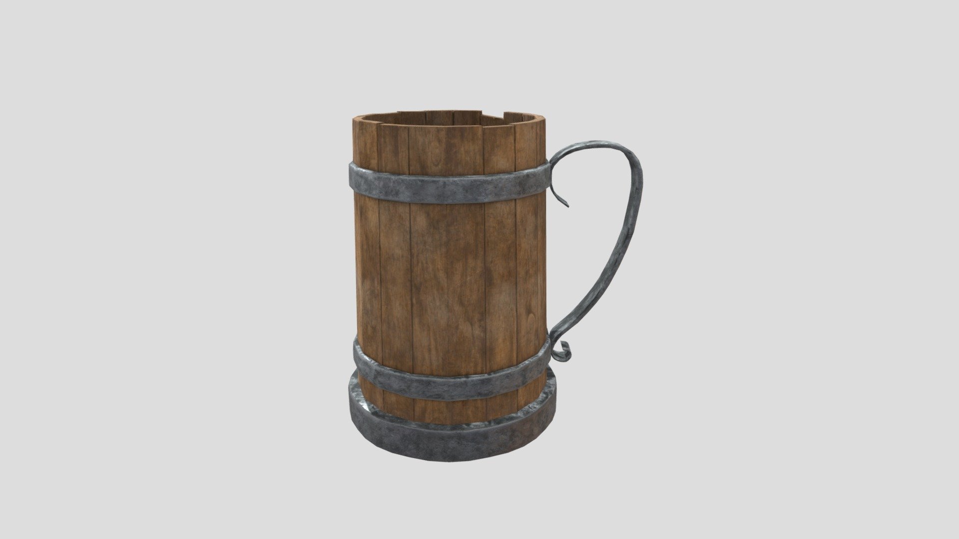 Medieval Beer Mug - 3D model by Krystoci [7bde844] - Sketchfab