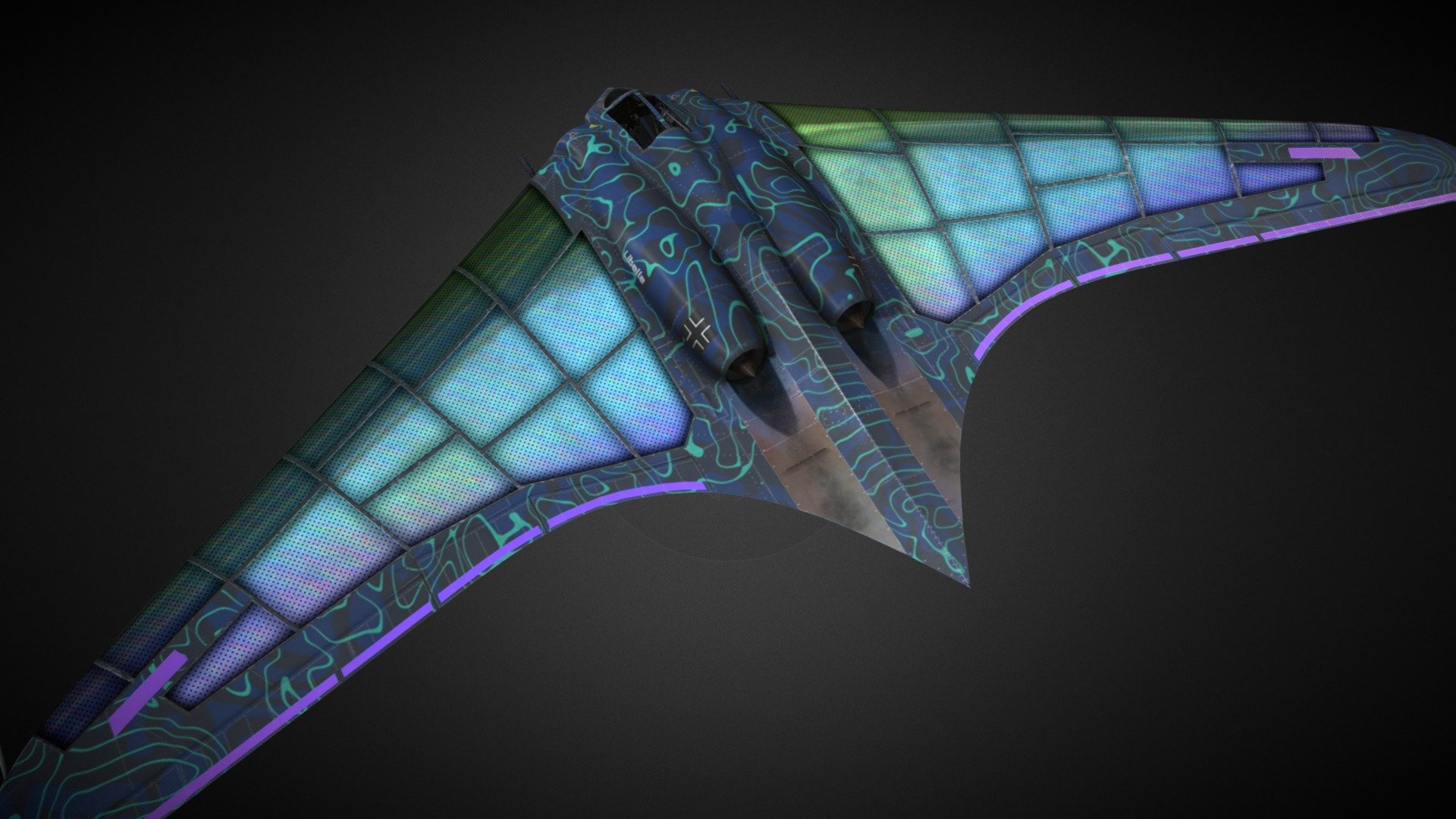 Ho.229 "Libelle" Twitch Drops - 3D model by Yusup K. (@Kulduev ...