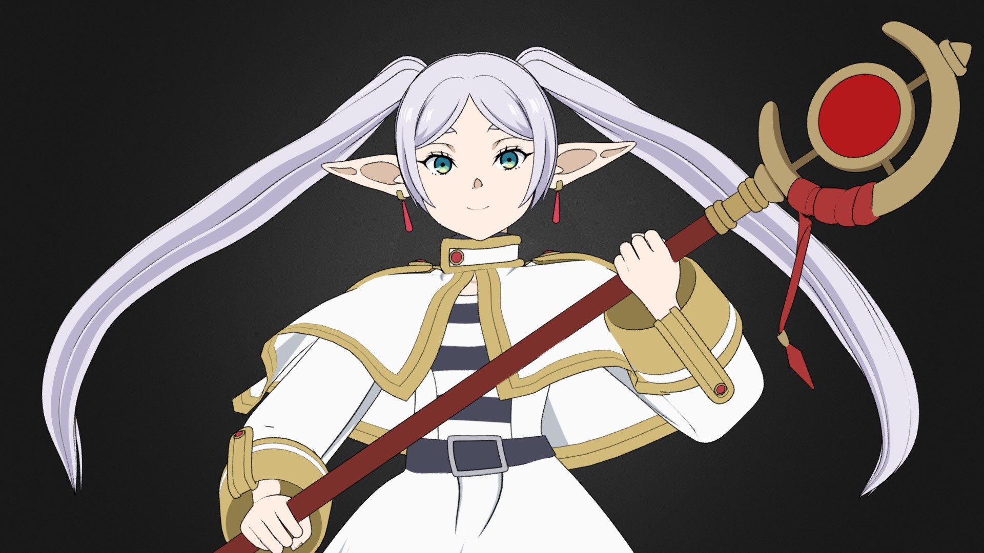 Frieren - Frieren from Beyond Journey´s End - 3D model by GilsonAnimes ...