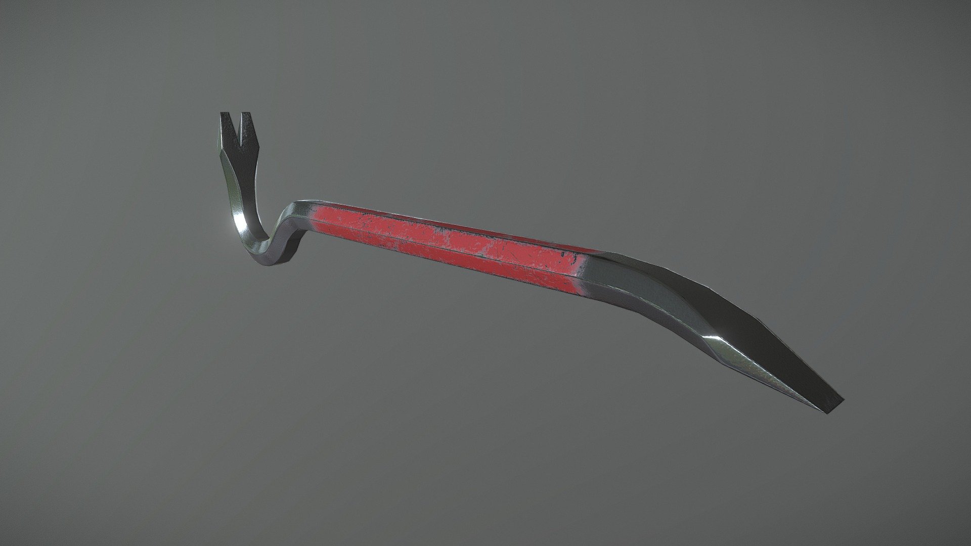 PBR Crowbar Game Ready - Download Free 3D model by Eric Wallbank ...