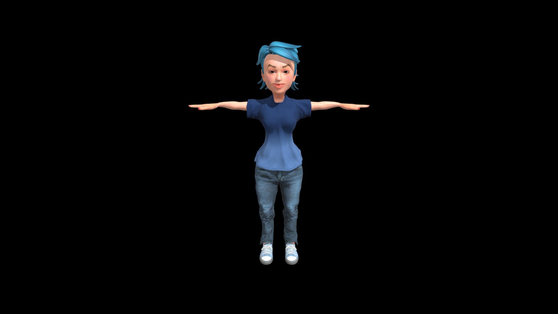 El - Endless Runner Character - 3D model by DHRUV ITWALA (@itwaladhruv ...