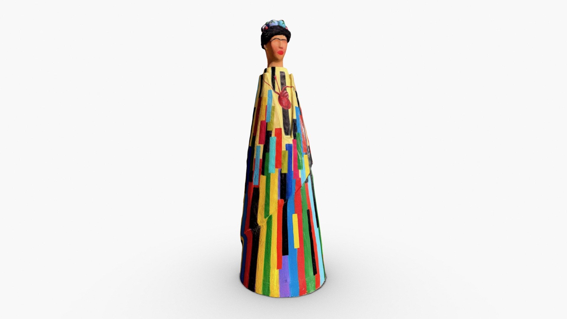 El Zarape Statue - Download Free 3D model by Keith Ito (@keithito ...