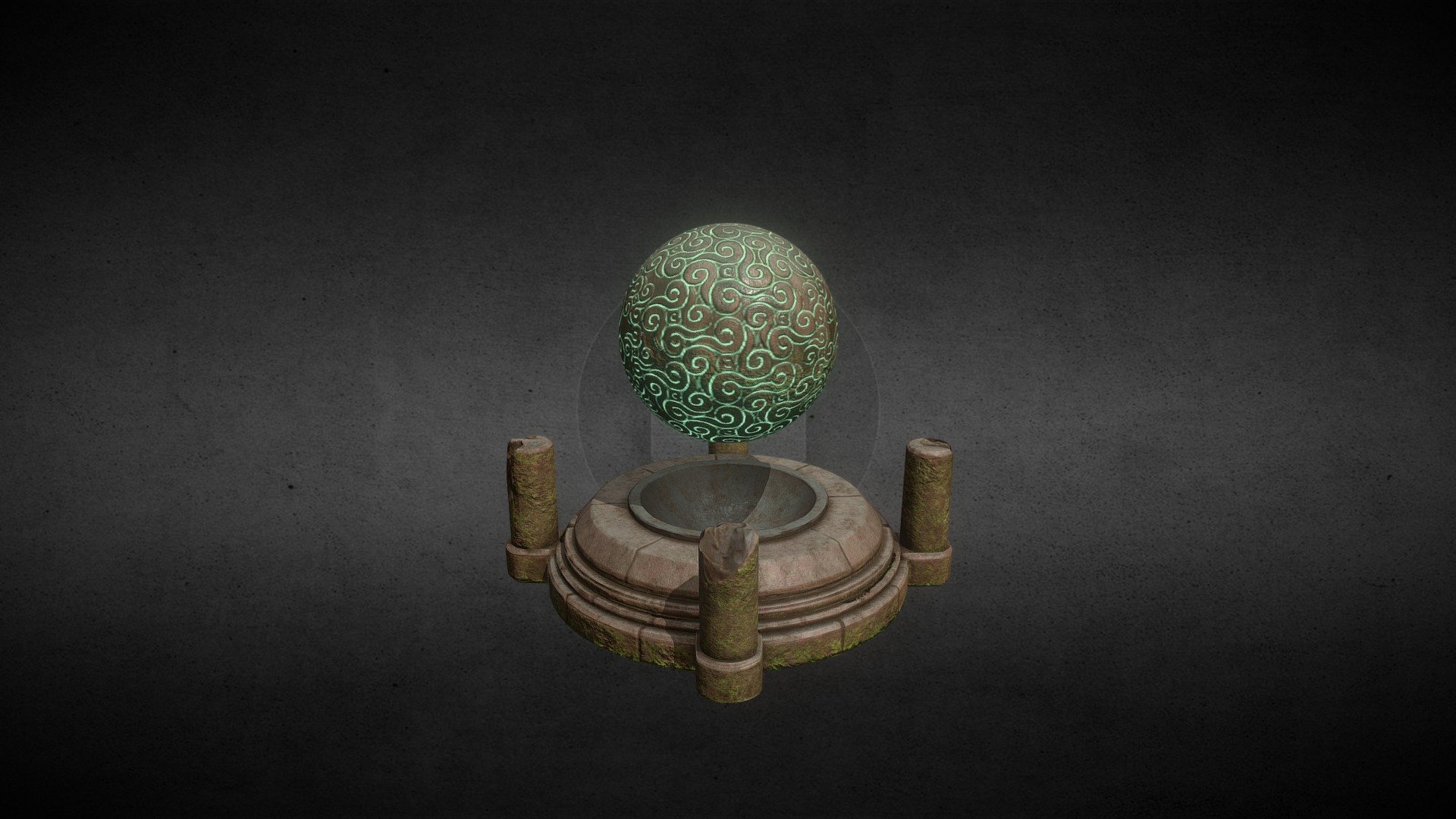 Magic Statue - 3D model by BvanB [7be1af6] - Sketchfab