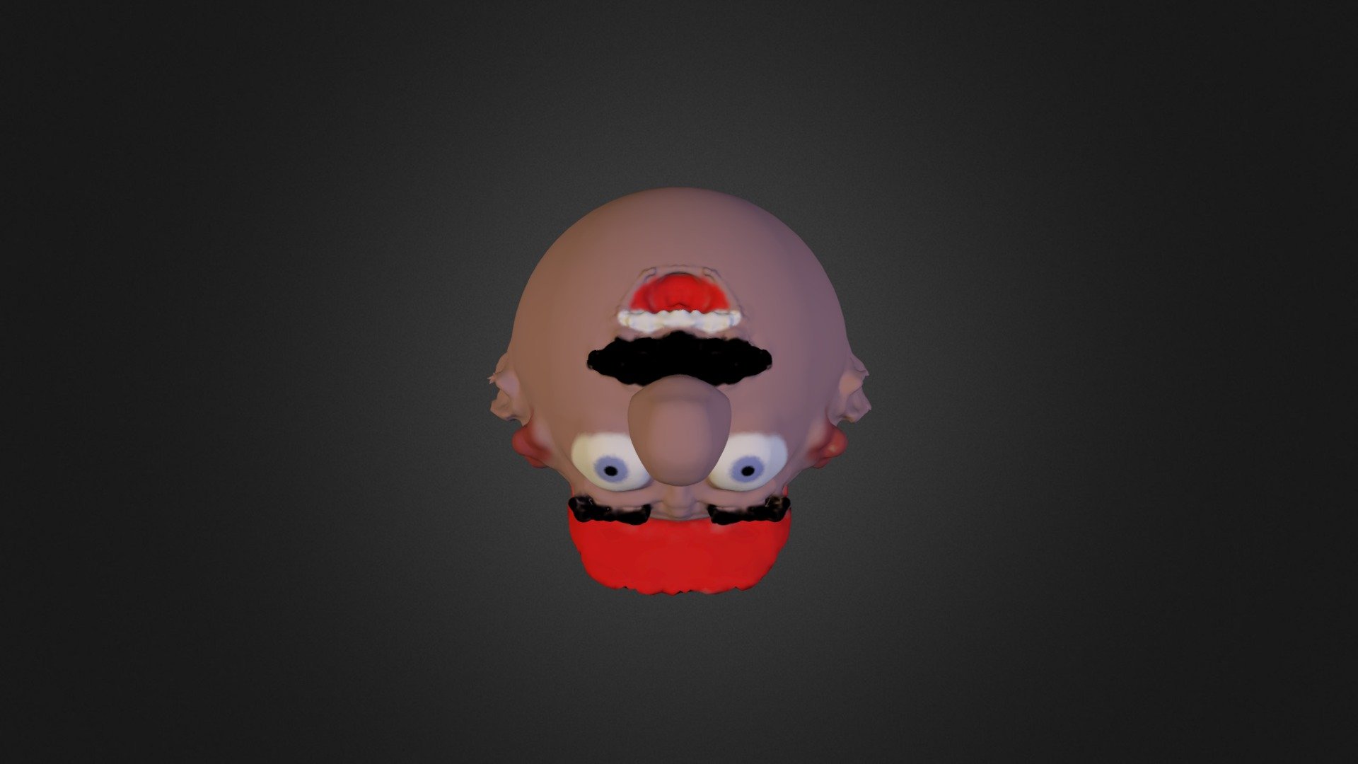 Weird Mario - 3D model by sculptfab [7be2ebb] - Sketchfab