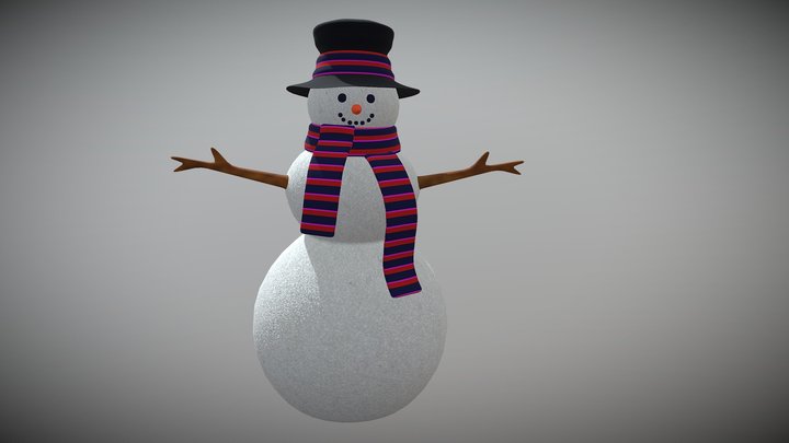 Snowman 3D models - Sketchfab