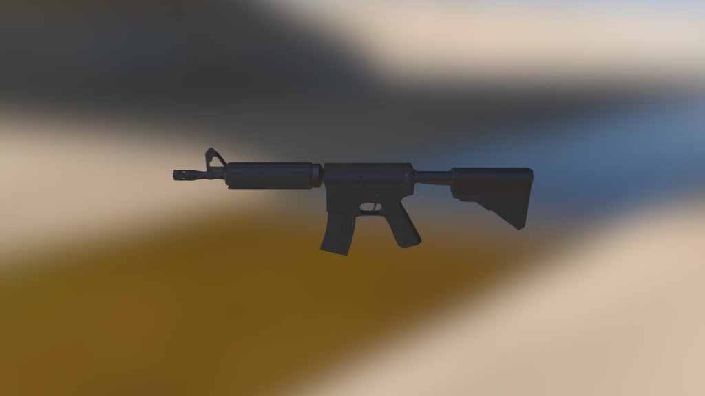 M4A4 - 3D model by StreetPig [7be5ec3] - Sketchfab