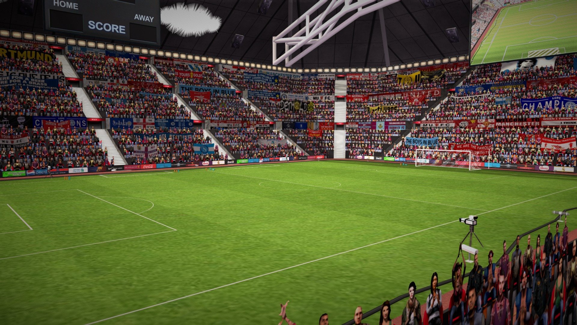 Football Stadium - 3D model by None (@fahadtariq) [7be6248] - Sketchfab