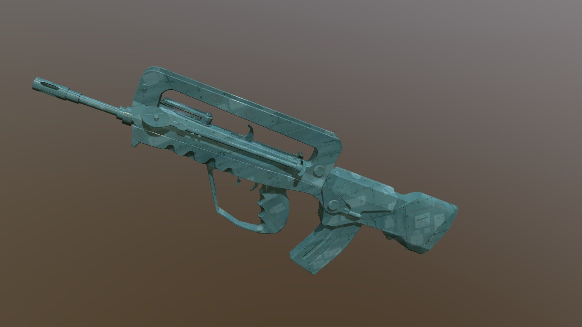 FAMAS Manufactured - 3D model by TBayda [7be84a4] - Sketchfab