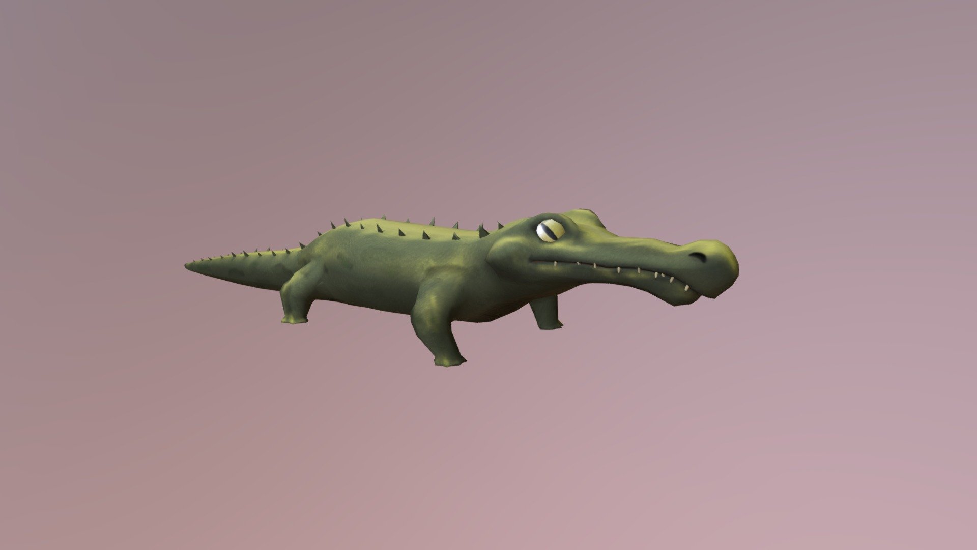Crocodile - Buy Royalty Free 3D model by Amanpreet Bajwa (@7bajwa ...