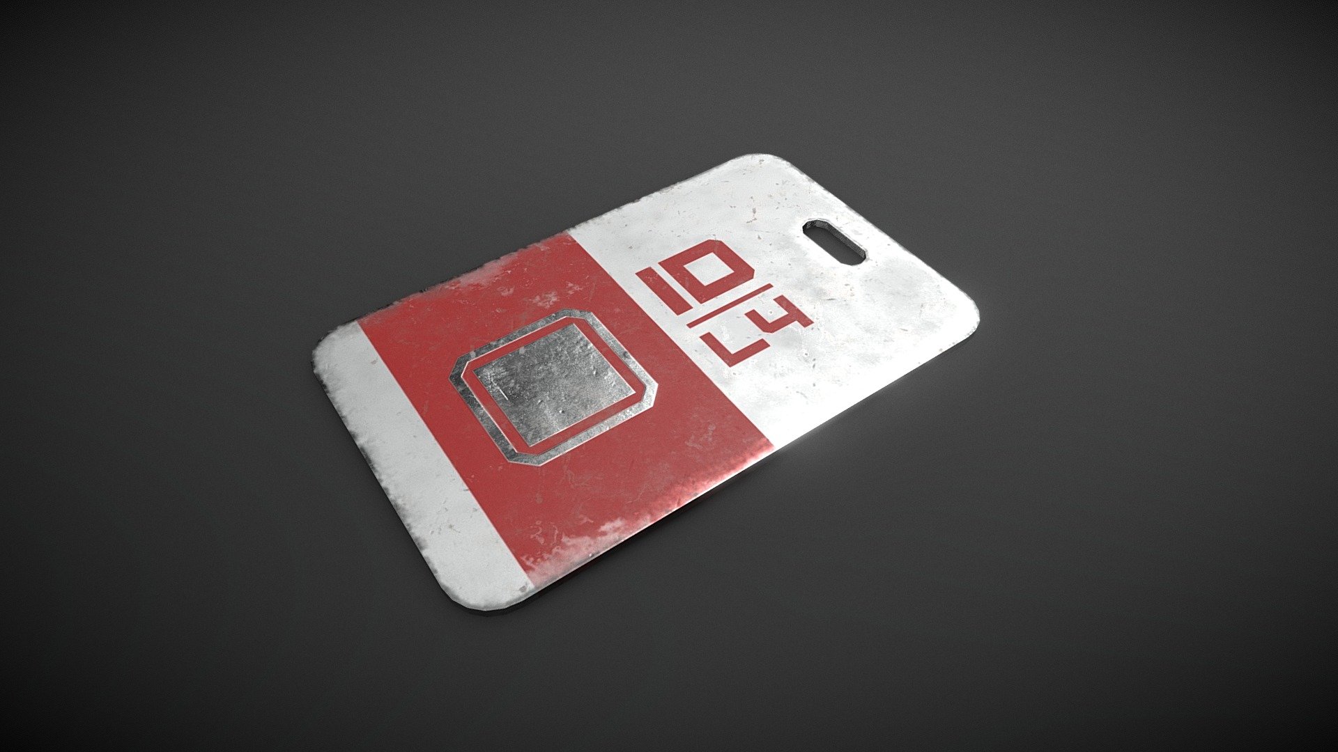Singularity Game - ID Card - 3D model by Derek Loewen (@derekloewen ...