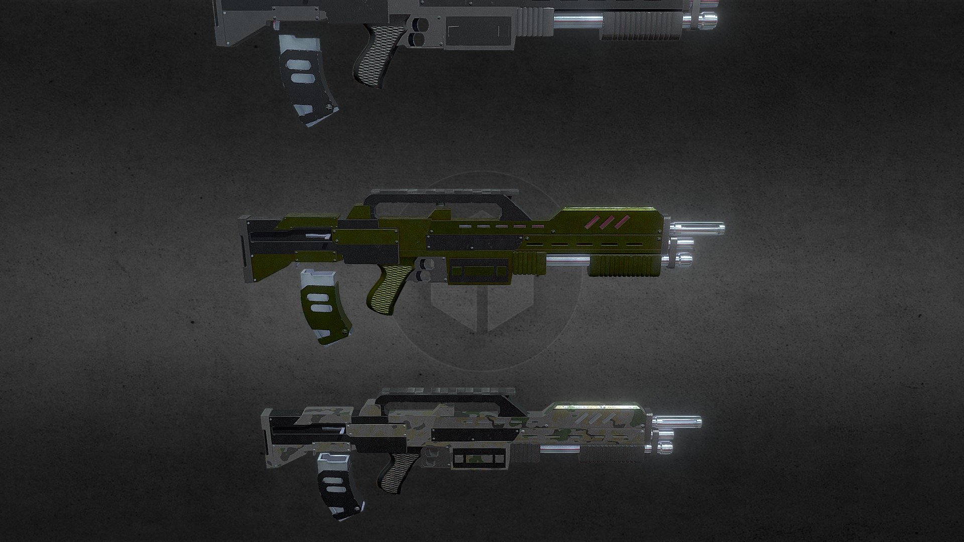 Morita rifle - 3D model by jesamabin [7be9235] - Sketchfab