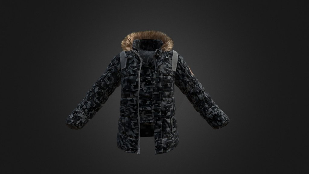 Urban Padded Jacket | PUBG - 3D model by pubgitems.info (@pubgitems.pro ...