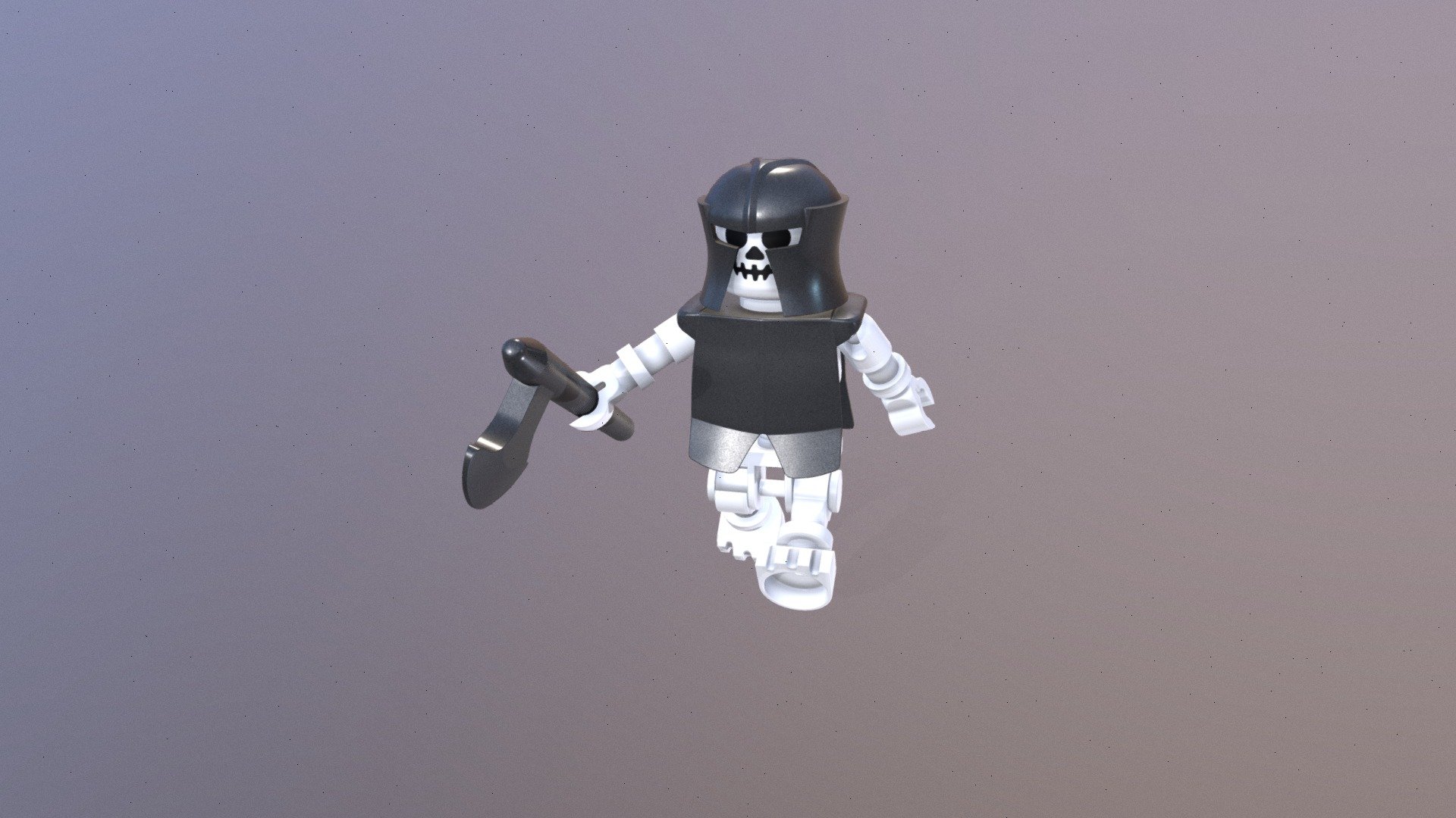Lego Skeleton with Armor - 3D model by finja (@finfin42) [7beab47 ...