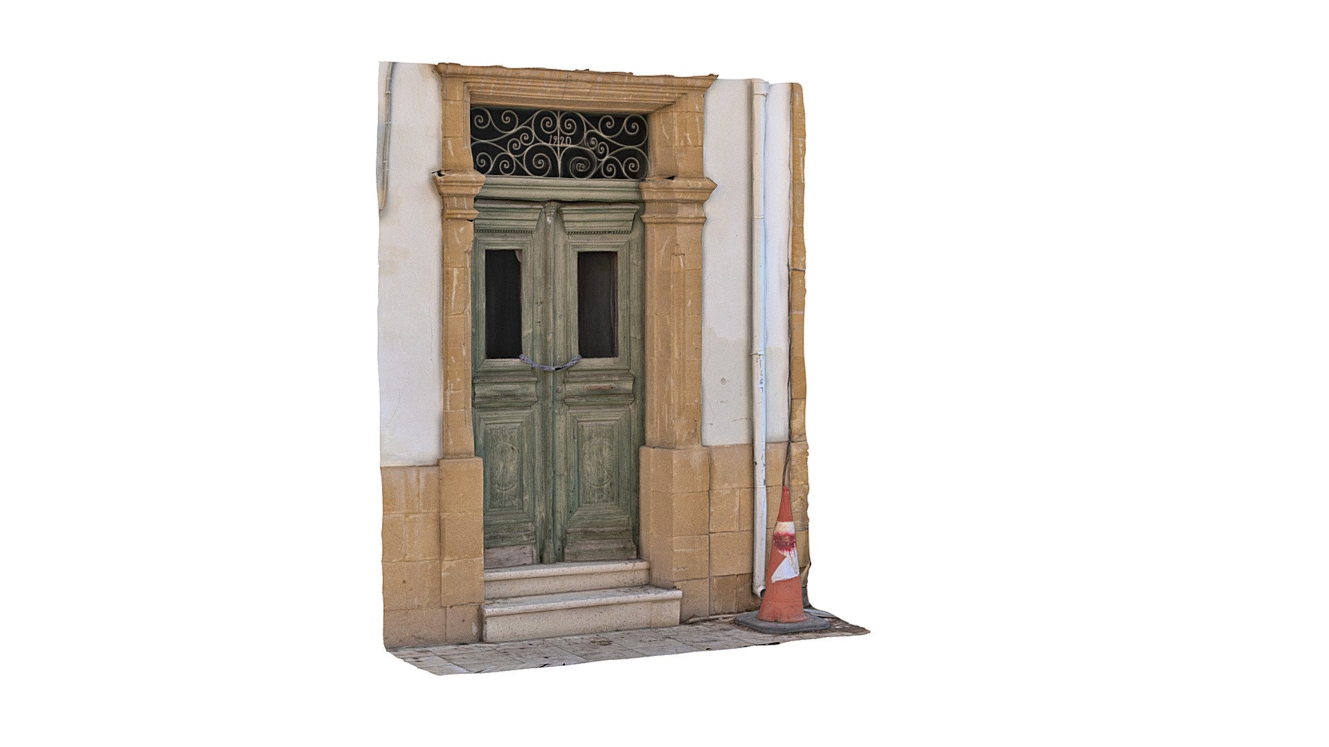 10040722 1920 Light Green Door - 3D model by inicosia_cyens [7bee62c ...