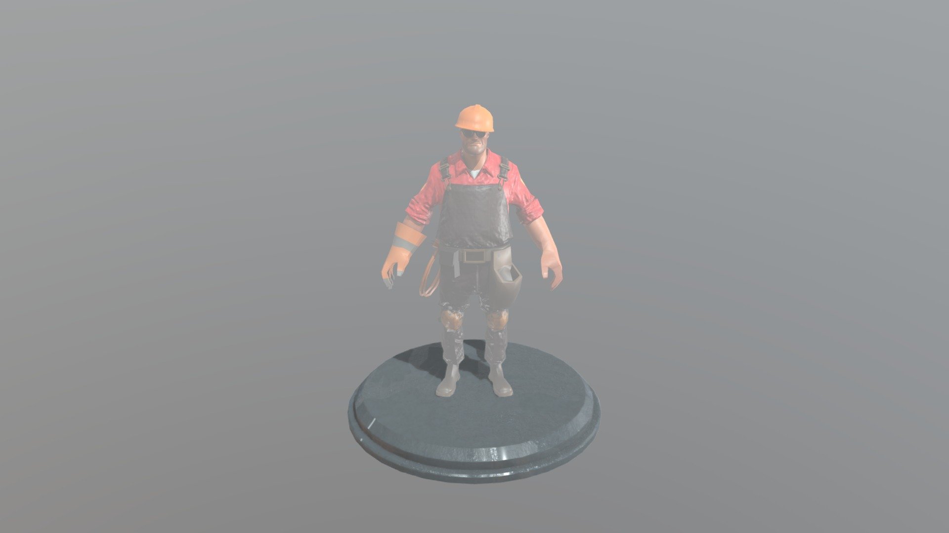 tf2-engineer - 3D model by Brobgonal (@Mr.Brobgonal) [7bf020f] - Sketchfab