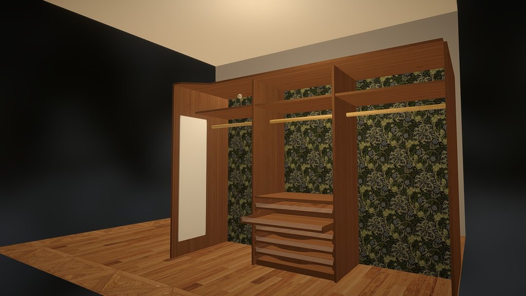 closet - 3D model by botan (@lstbotan) [7bf0671] - Sketchfab