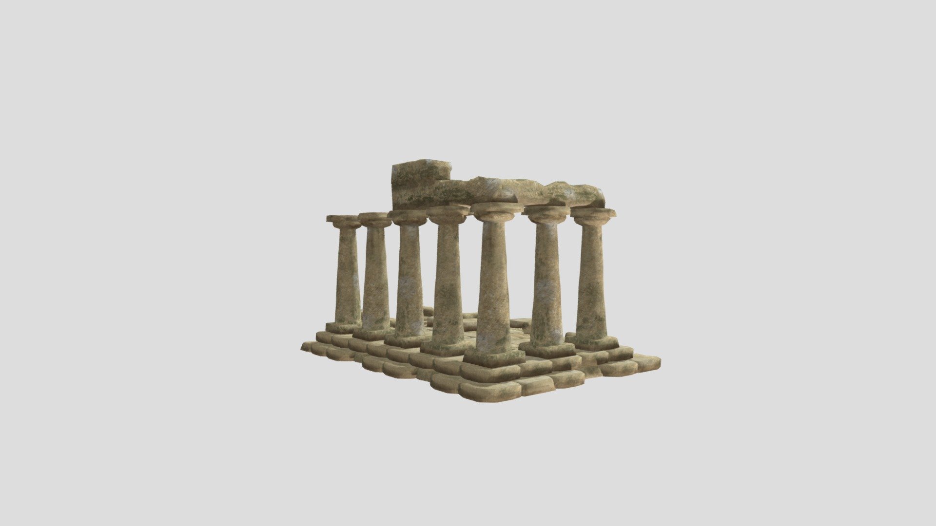 Naos apollon teliko - 3D model by 3d Animation UniWA (@uniwa3d ...