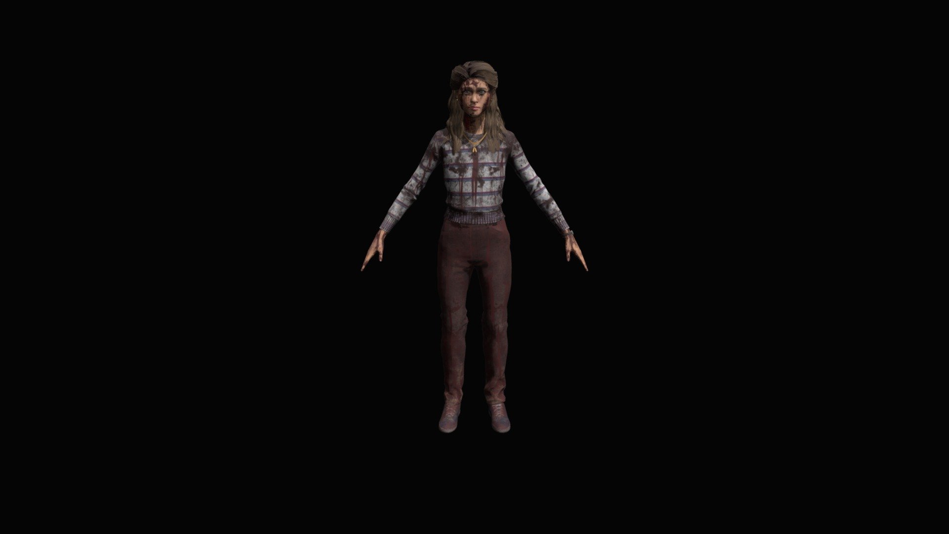 [DBD] Nancy Wheeler - Bloody Skin - Download Free 3D model by [•Rain ...