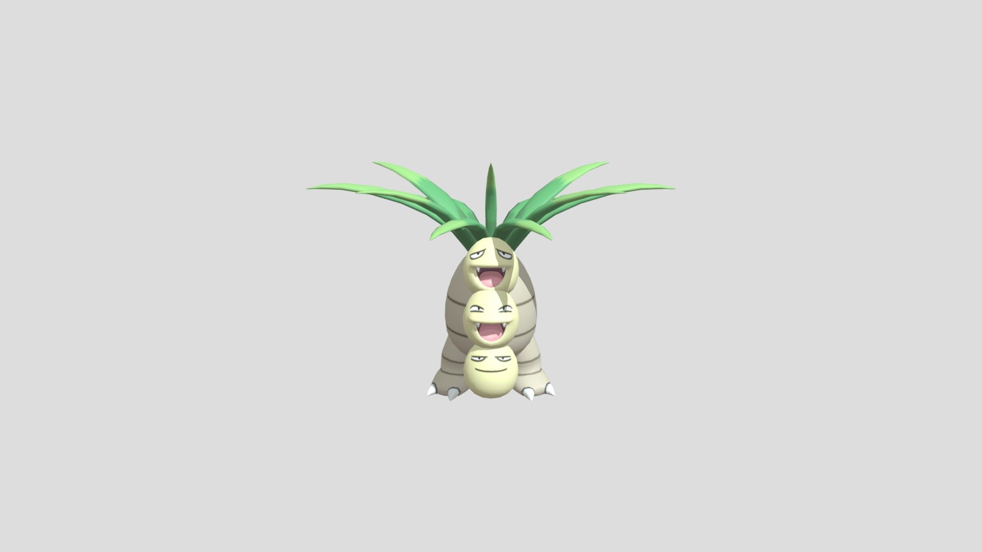 Exeggutor - Download Free 3D model by nguyenlouis32 [7bf3906] - Sketchfab