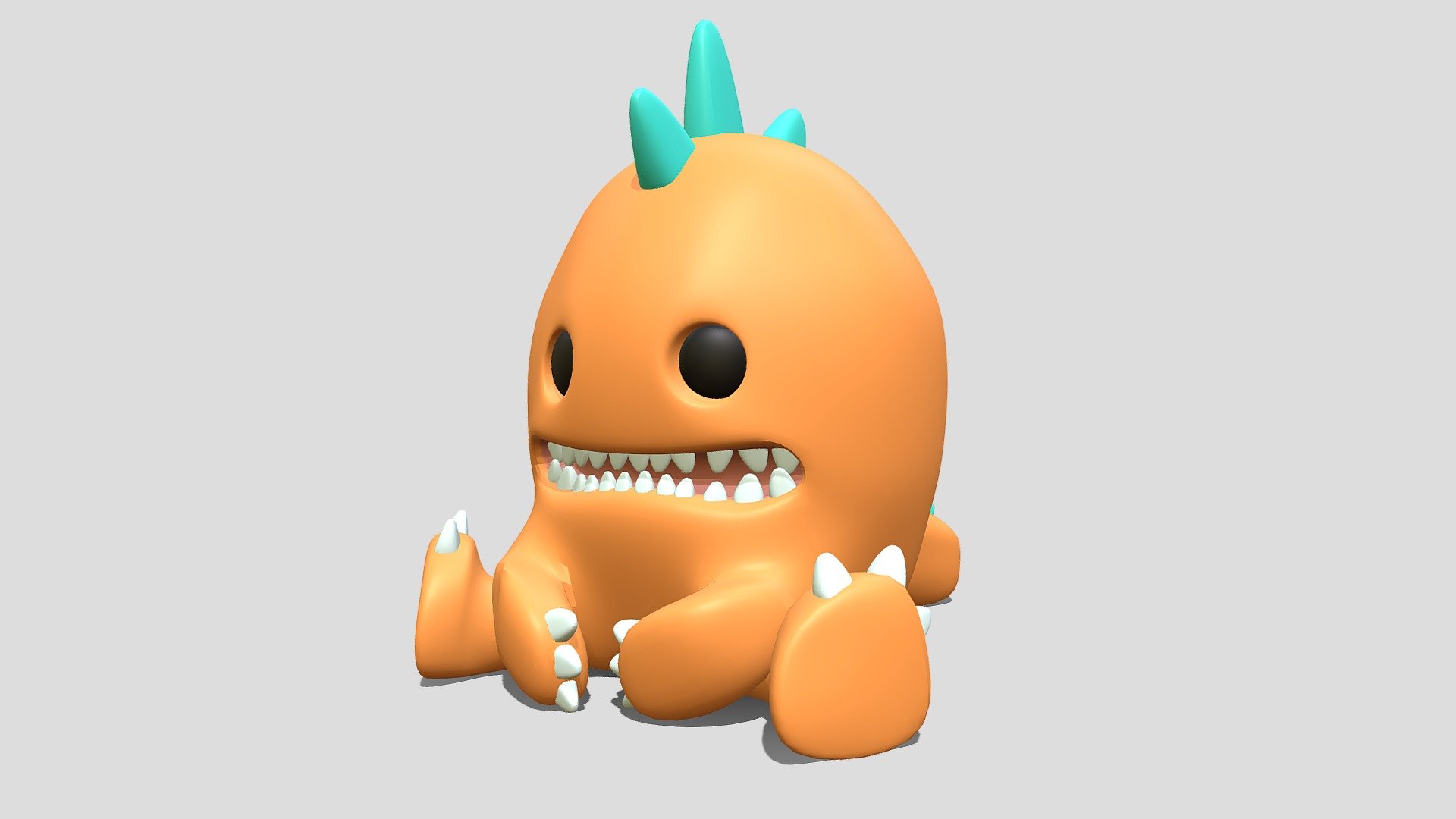 BlockCreationz | Cute Monster - 3D model by BlockCreationz [7bf58f9 ...