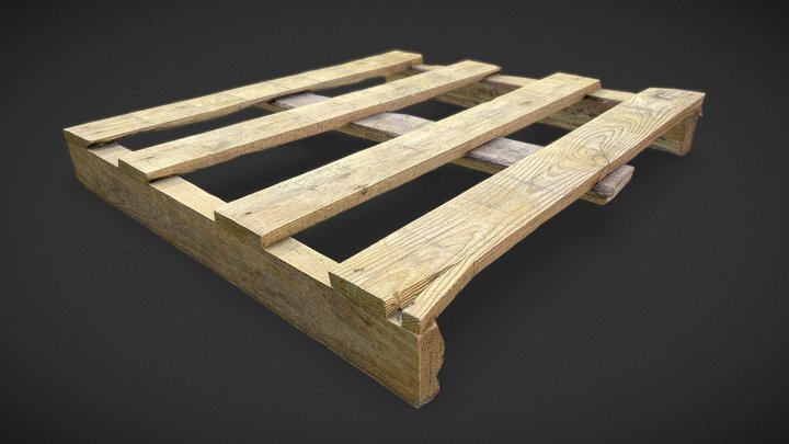 Pallets 3D models - Sketchfab