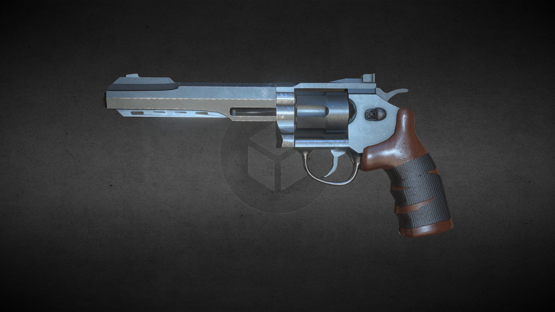 Revolver - 3D model by Silas6 [7bf85c5] - Sketchfab