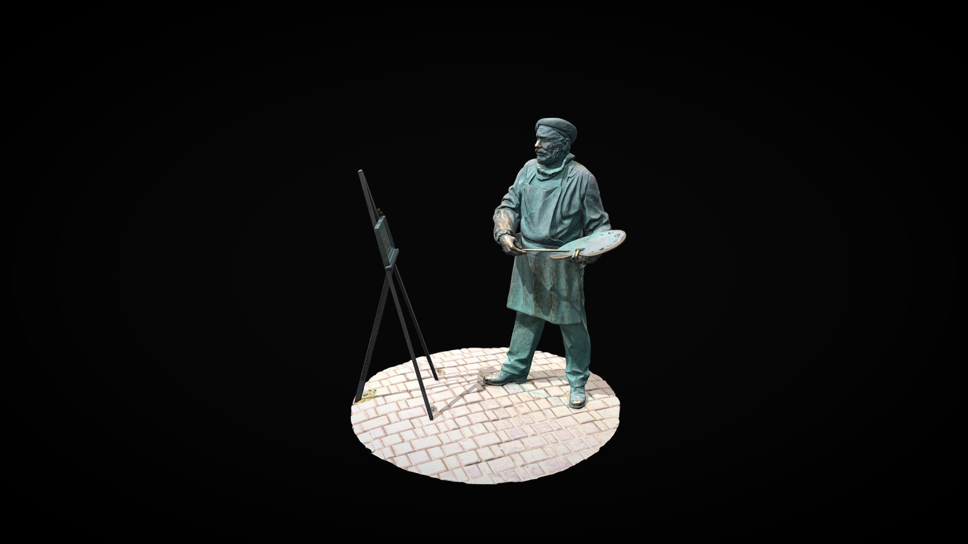 Artist's sculpture, photogrammetry - Download Free 3D model by Denis ...