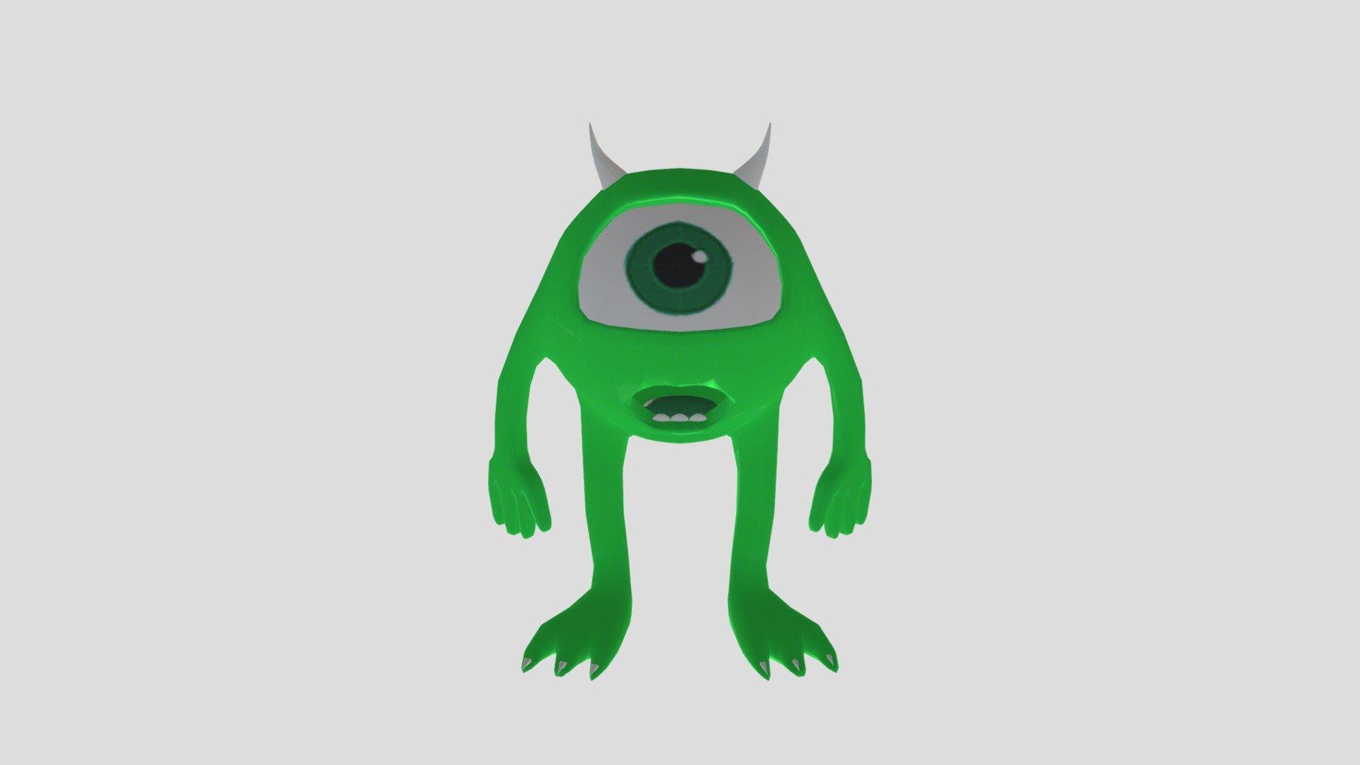 Mike Wazowski - 3D model by Fernandito01 [7bf8f17] - Sketchfab
