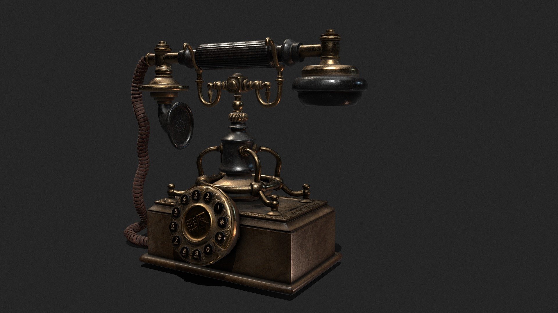 Telephone - 3D model by Alahyla [7bf8fca] - Sketchfab