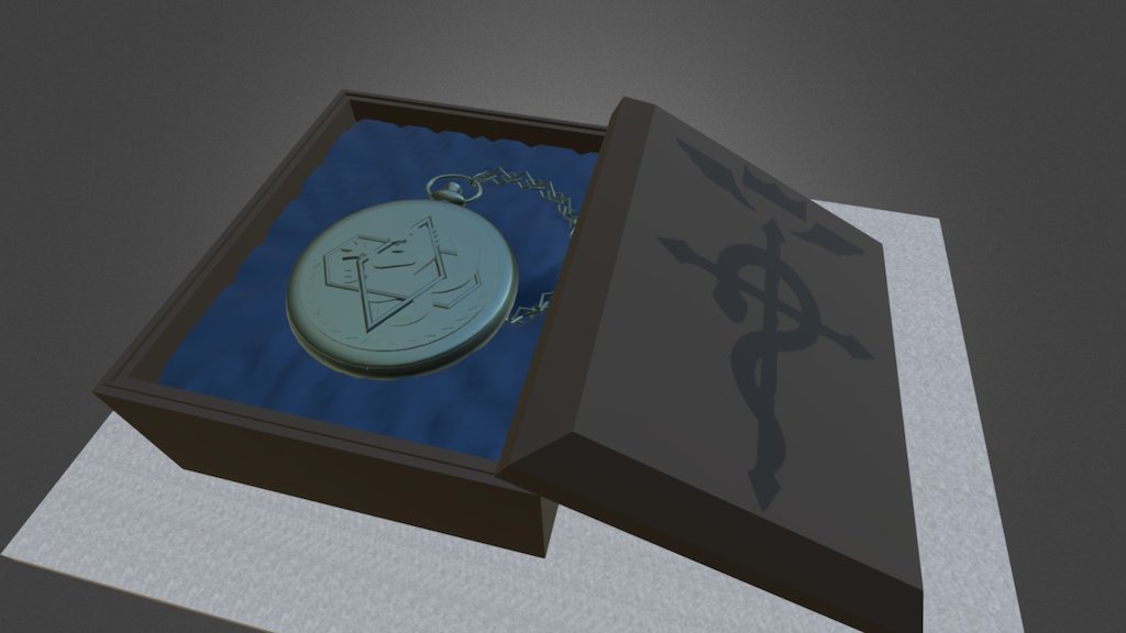 Fullmetal Alchemist Pocket Watch - 3D model by DaPhogg [7bfa0f8 ...