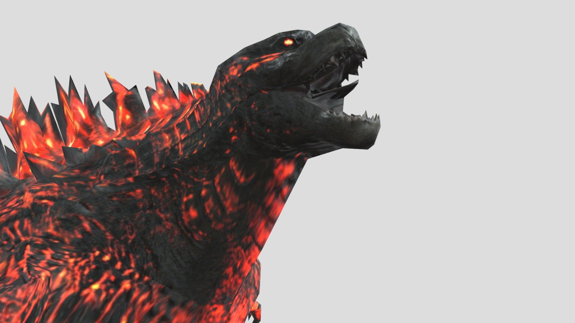 GodZilla 2019 - Download Free 3D model by Cameraman (@wannoischool01 ...
