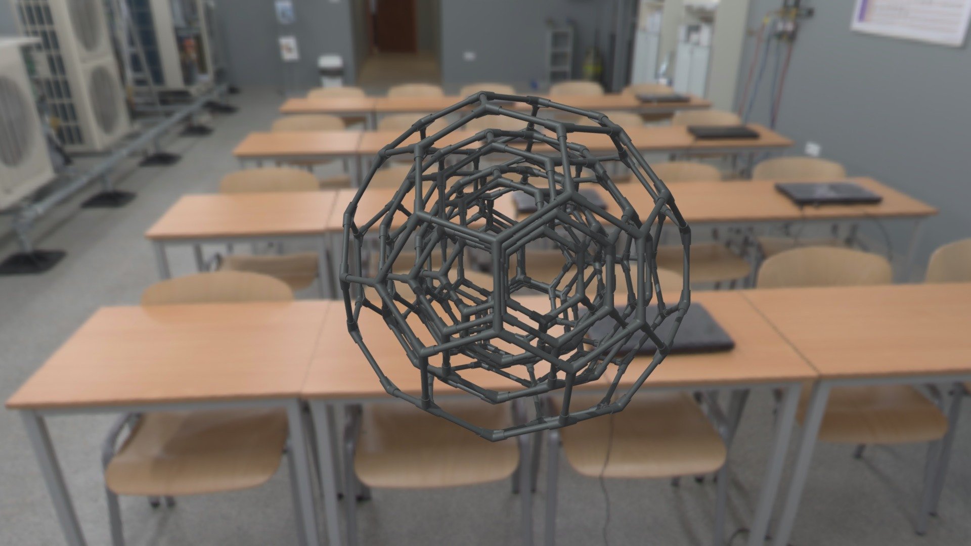 Buckyball Nest - 3D model by AltDynamic [7bfb354] - Sketchfab