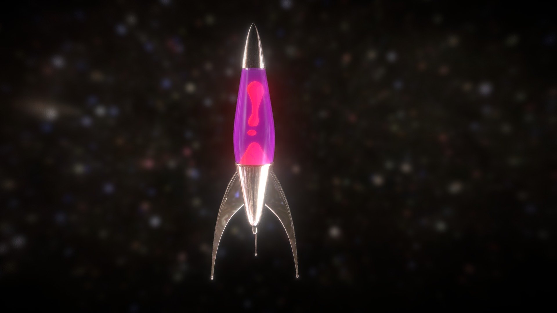 LAVA LAMP ROCKET II - 3D model by Kamila Samołyk (@kamaleww) [7bfb77b ...