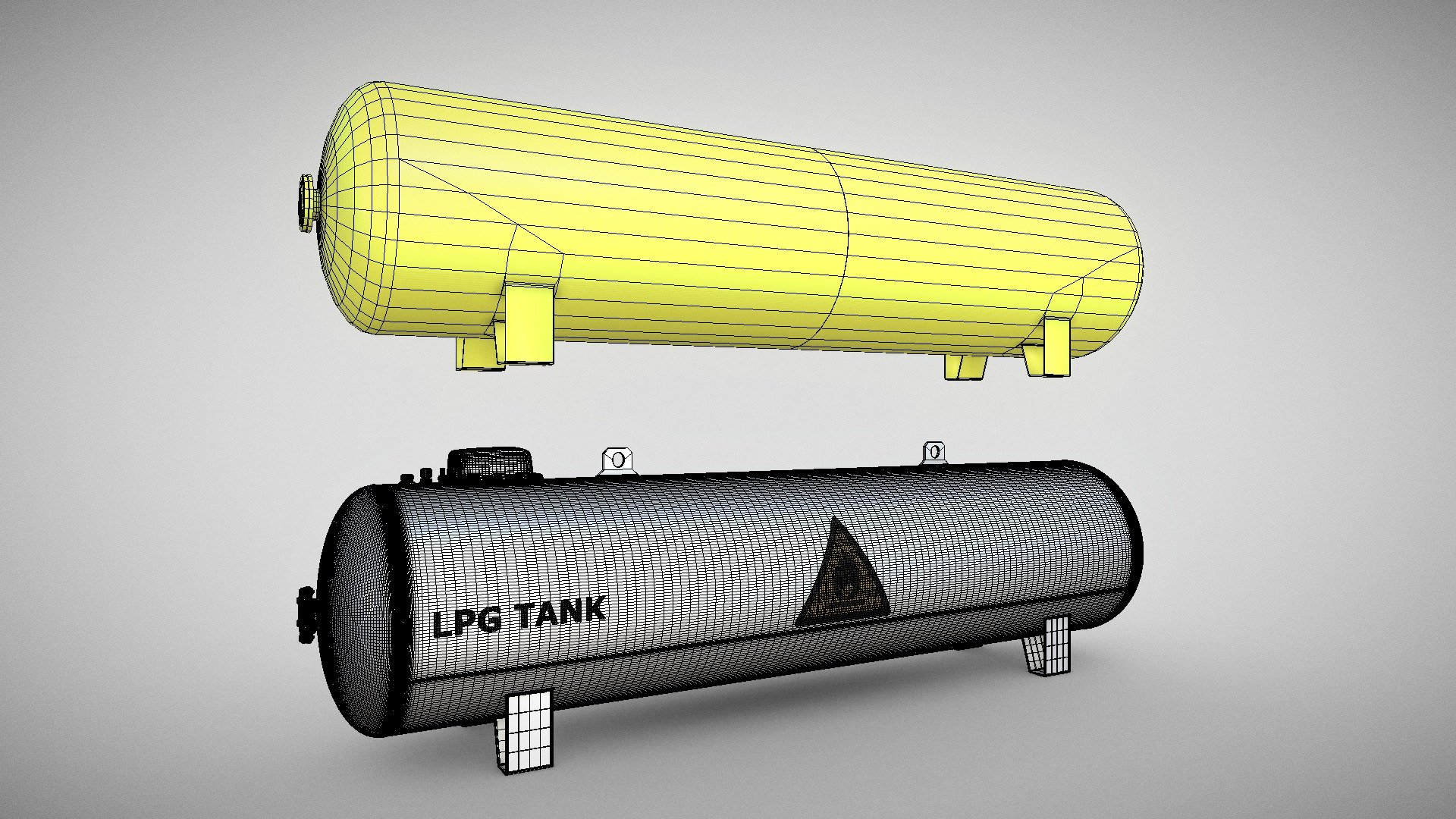Low-Poly LPG Tank (Wip-1) - Buy Royalty Free 3D model by VIS-All-3D ...