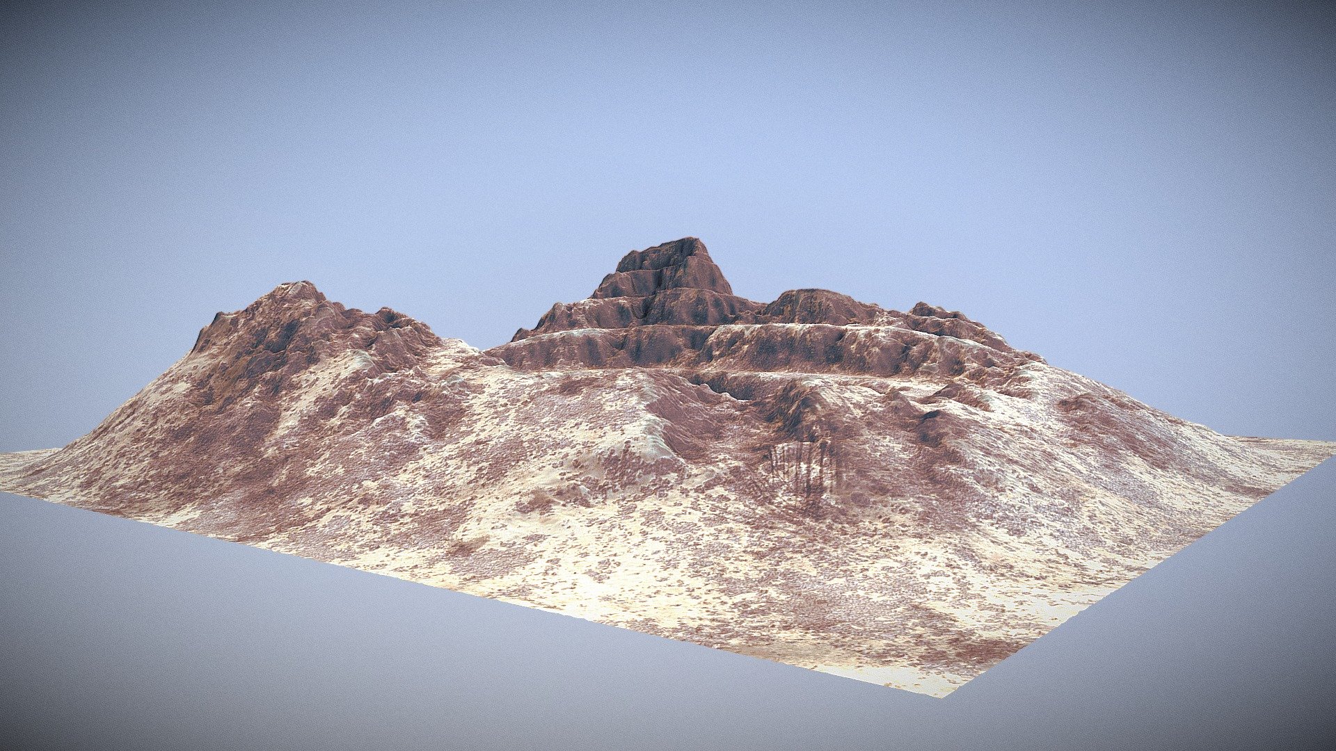Desert Terrain - 3D model by Leandro Nicolas (@LeandroN) [7bfd8dd ...