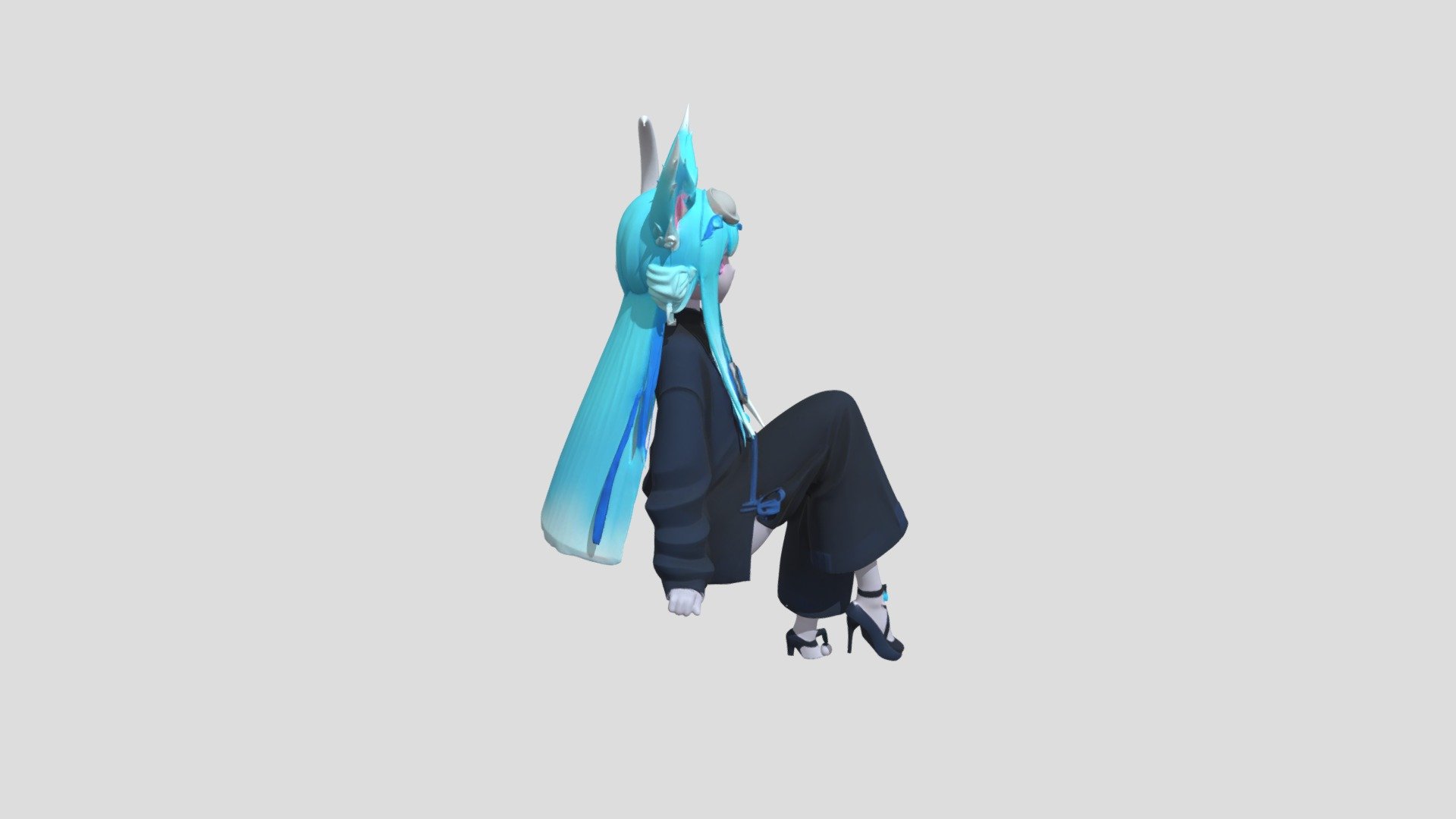 Fox Girl 3d Model - Download Free 3D model by tosha (@latoshaholquin ...