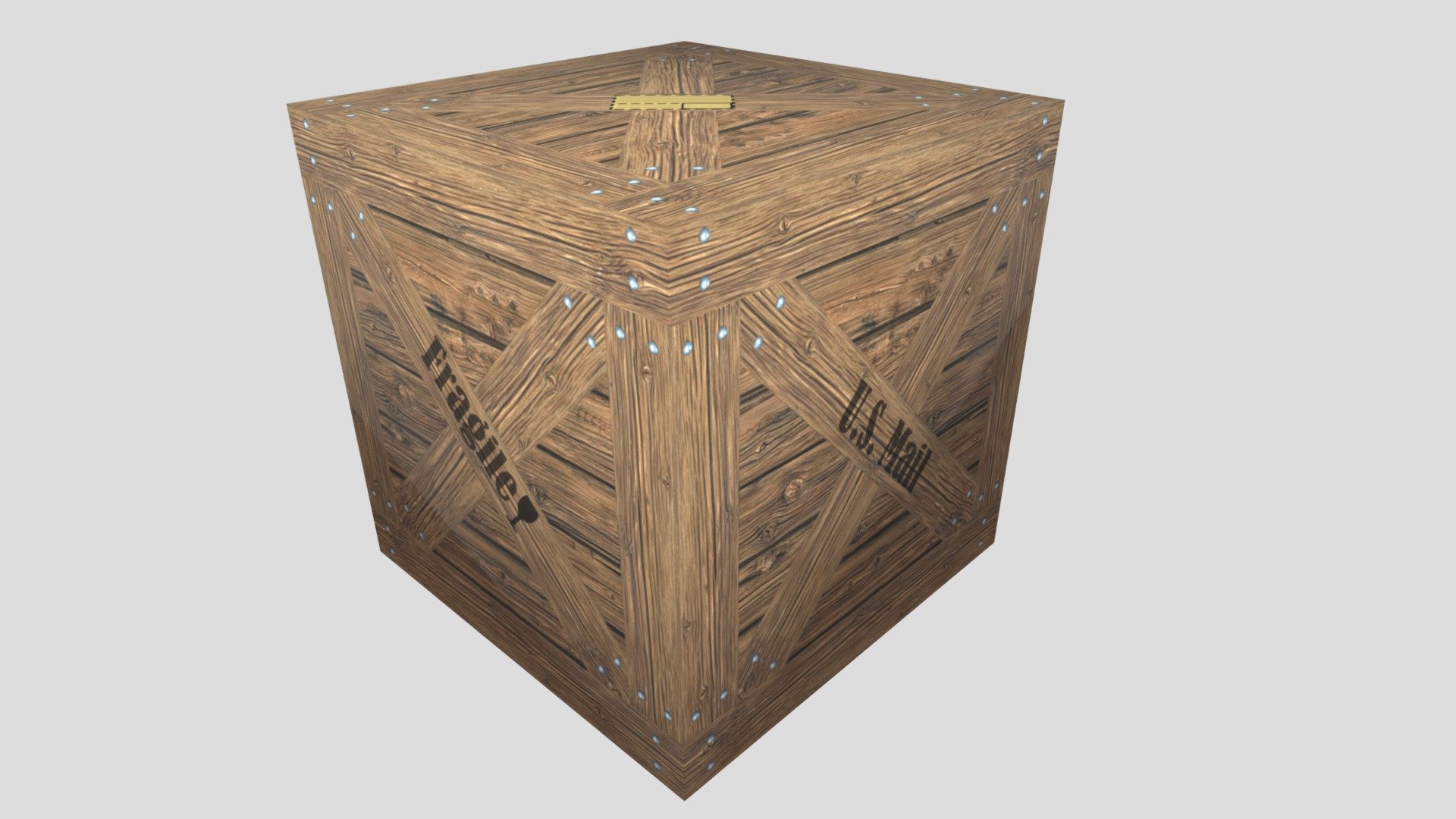 Western Crate - Download Free 3D model by cgwhiteford [7bfec26] - Sketchfab