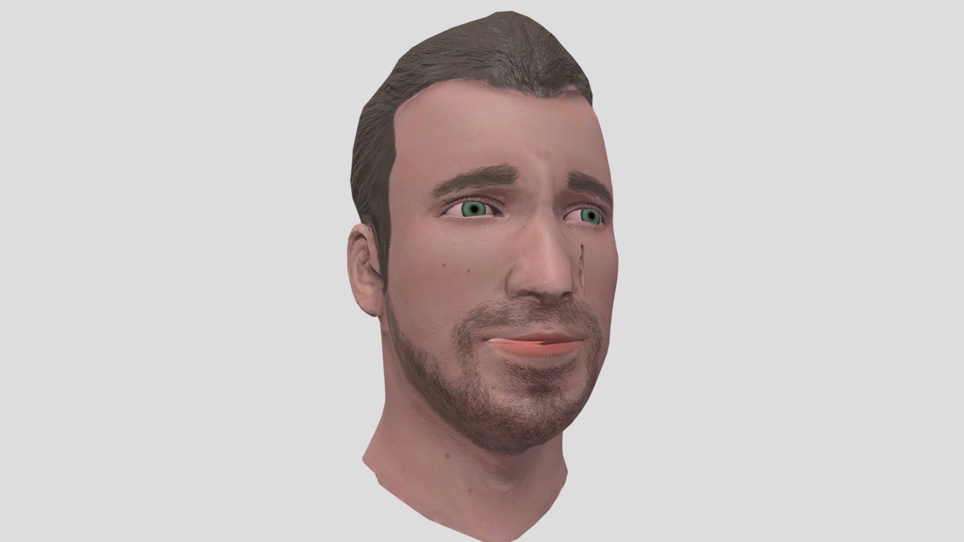 Chris Evans - 3D model by RodriguezMatthew [7bffff8] - Sketchfab