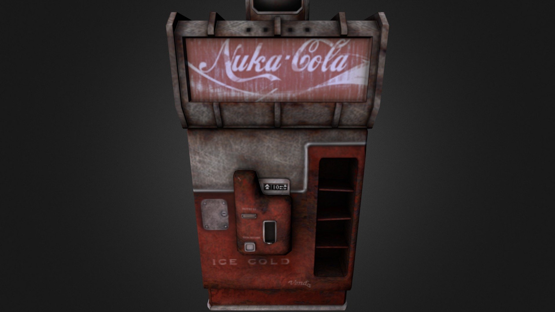 Nuka Venda Machine - 3D model by Inki (@garrysincognito) [7c00613 ...