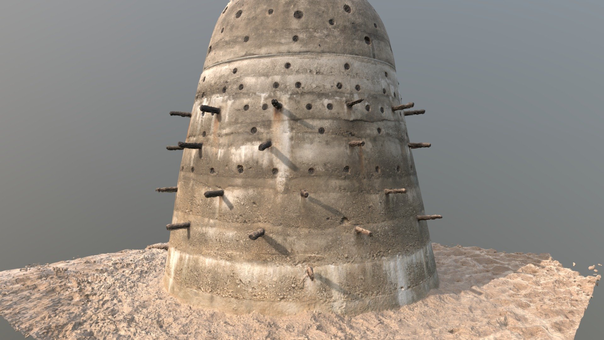 Beehive - 3D model by pardeewalmsley [7c01125] - Sketchfab