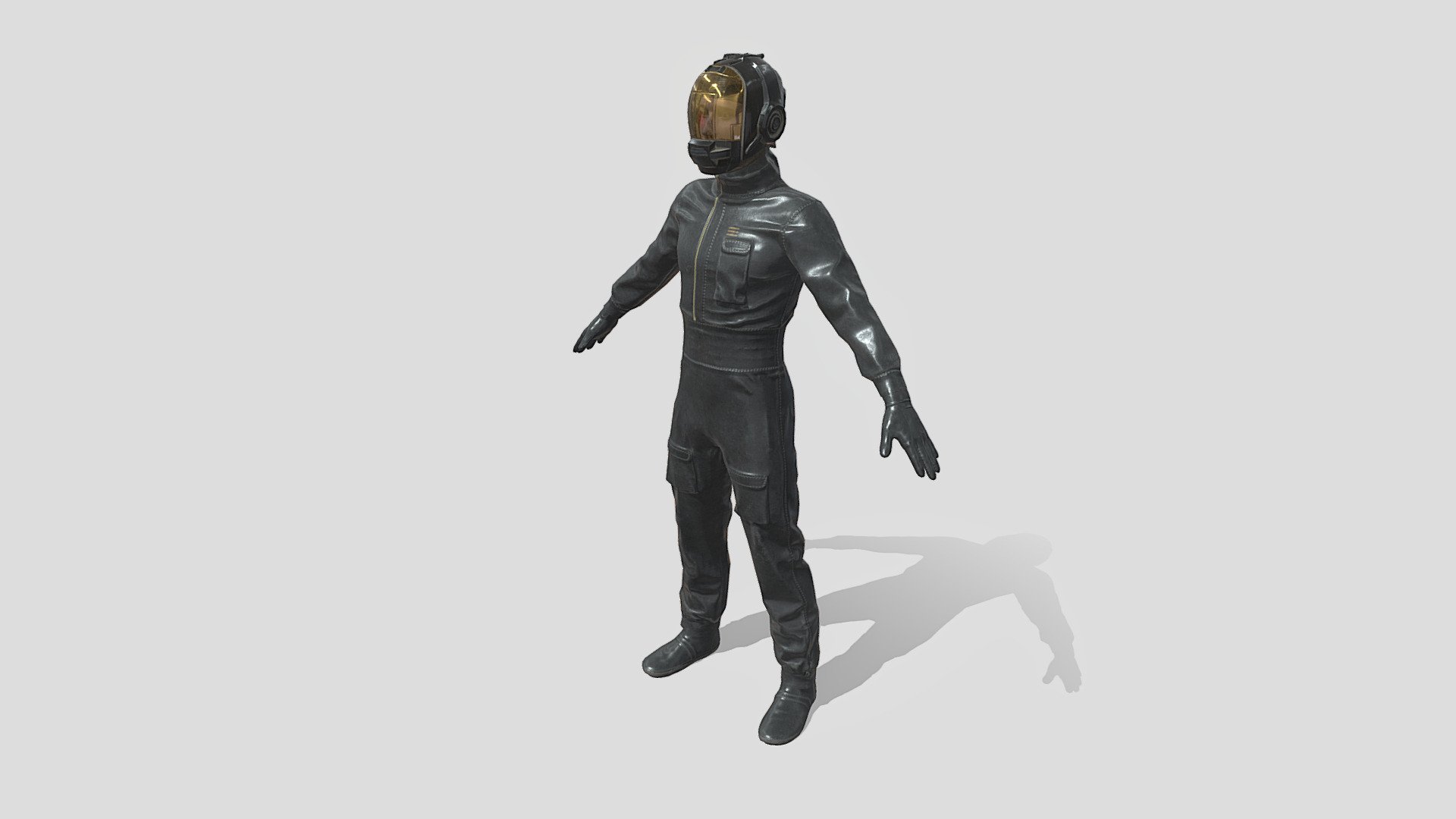 Tantalus Pilot (rigged) - Download Free 3D model by tegnemaskin [7c02e58] - Sketchfab