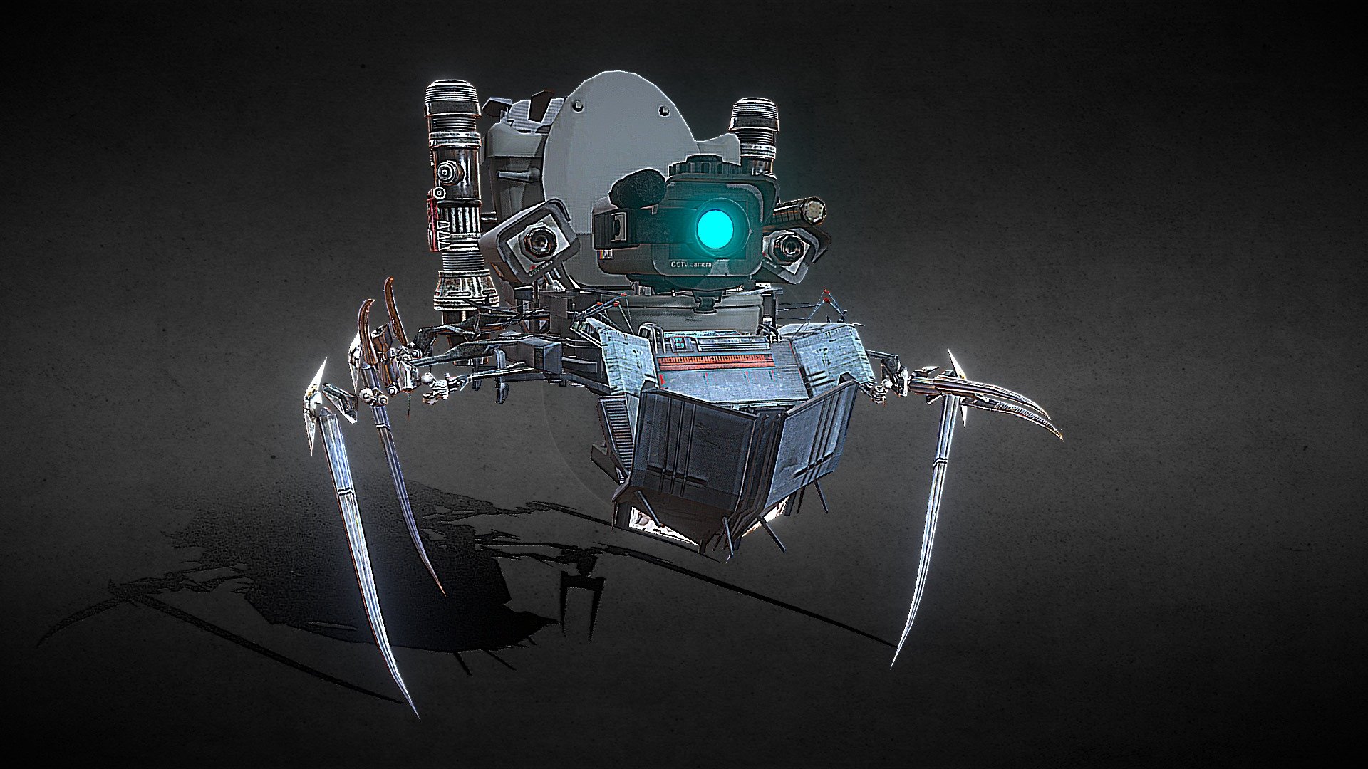 Chief scientist camera toilet - Download Free 3D model by photon (that ...