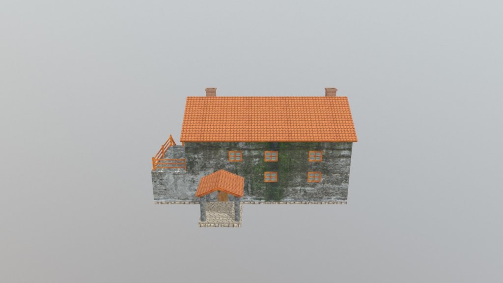 House Texturing Assignment - 3D model by dmozeliak [7c051d0] - Sketchfab